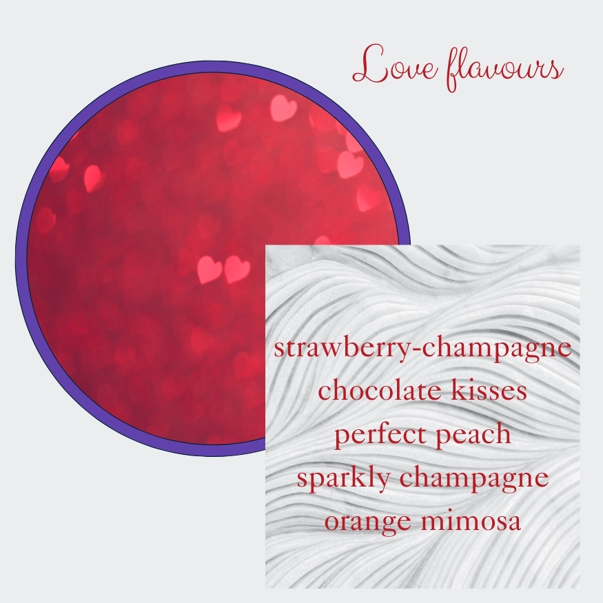 Candy Floss Flavours by colour - FON Candyfloss